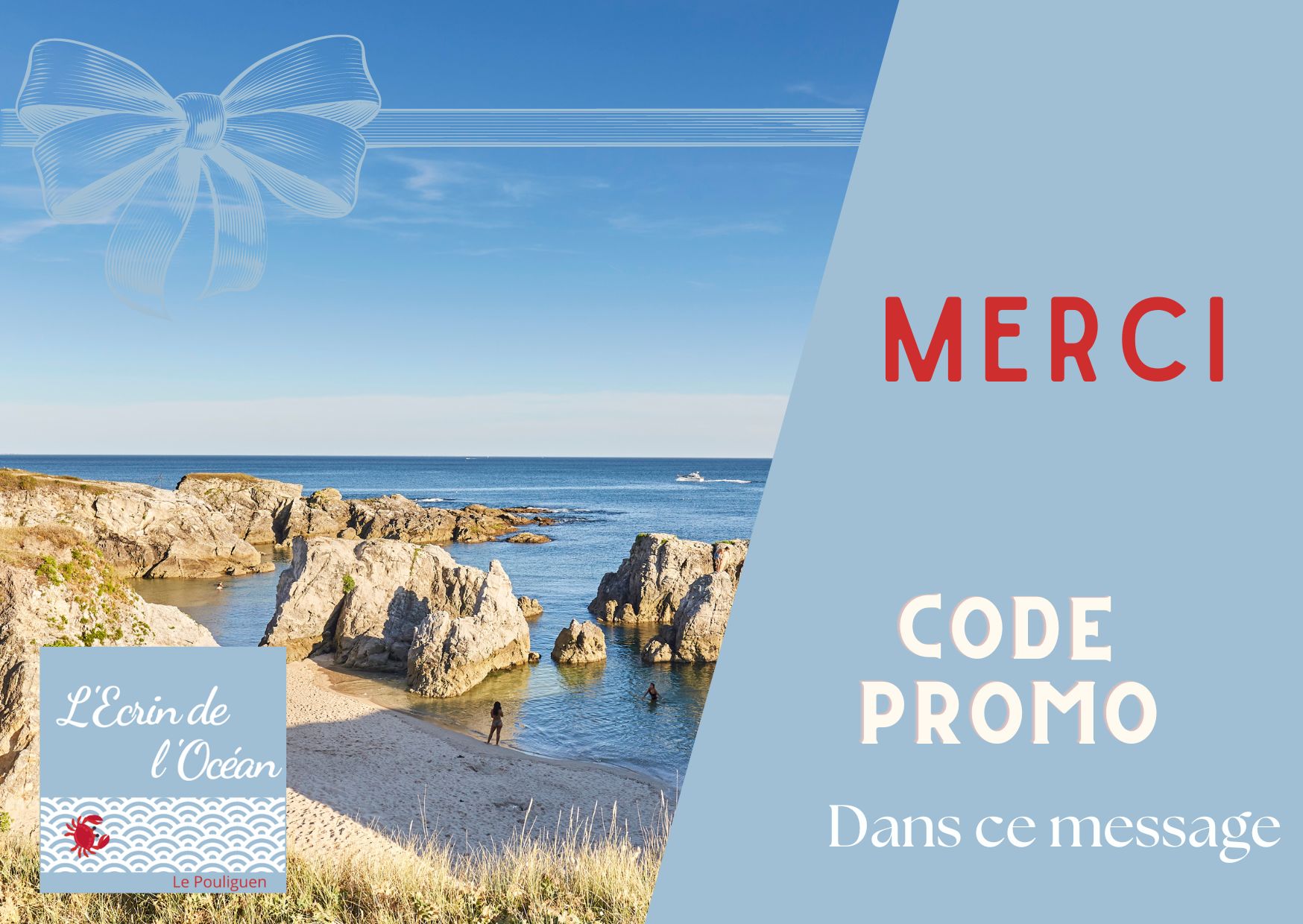 Merci ! — L'Ecrin de l'Océan, Chambres d'hôtes au Pouliguen